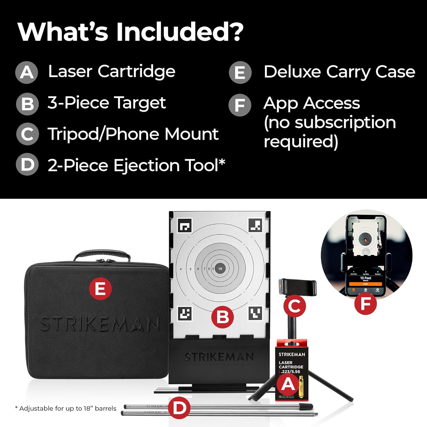 Strikeman Marksman Kit | Best Dry Fire System for Serious Shooters