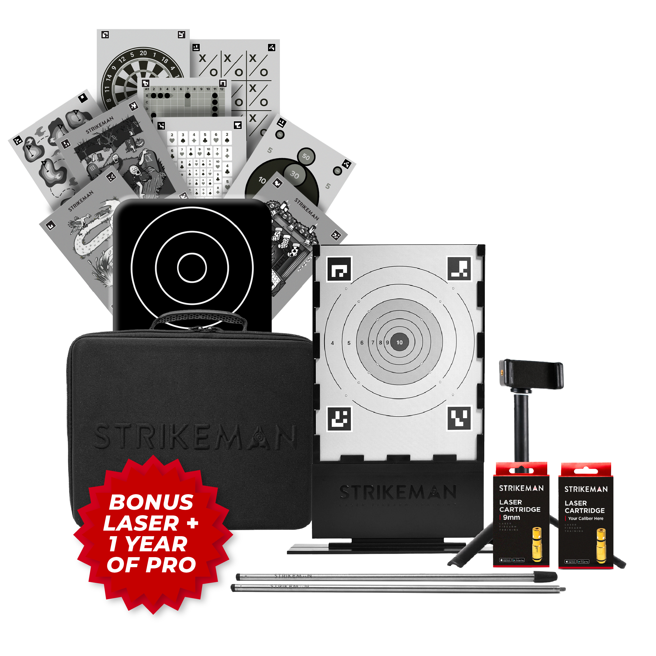 Ultimate Strikeman Gift Bundle | Strikeman Dry-Fire Training for Shooters