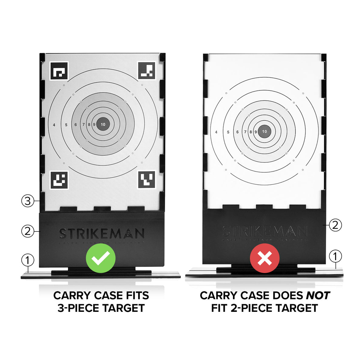 Strikeman Laser Bullet Cartridge + Carry Case Kit | Best Dry Fire ...
