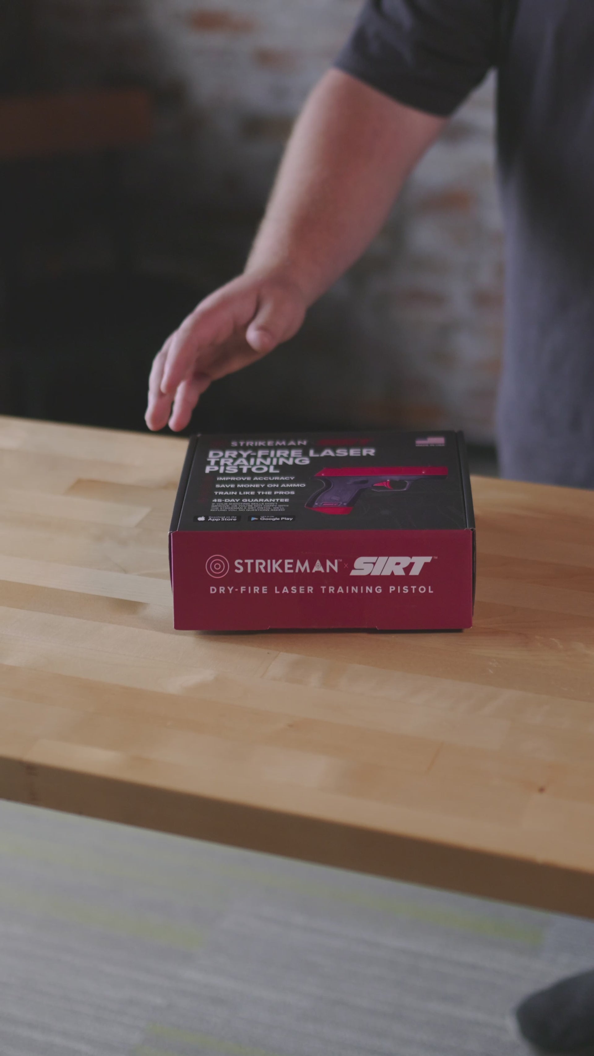 Strikeman x SIRT Dry-Fire Laser Training Pistol