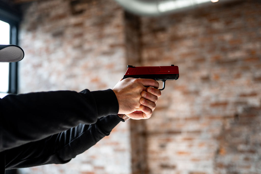 Strikeman x SIRT Dry-Fire Laser Training Pistol + Target & Phone Mount ...